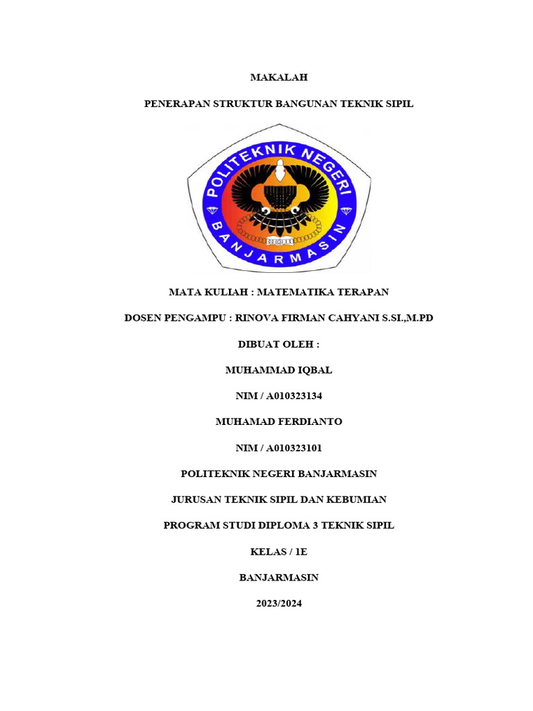 Makalah Struktur Bangunan Pdf 