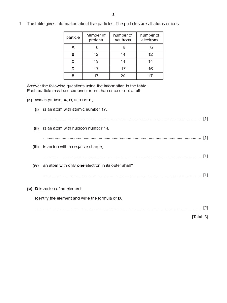 Grade 8 Test 1-5units Version 1 | Download Free PDF | Atoms | Oxide