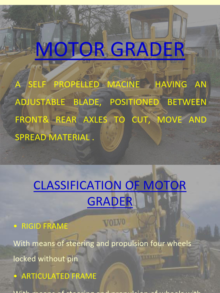 4 Motor Grader | PDF