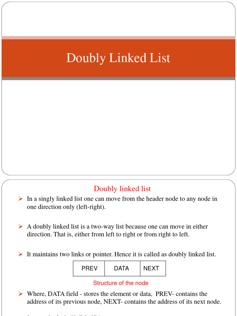 Doubly Linked List Class2 | PDF | Computer Programming | Information Retrieval
