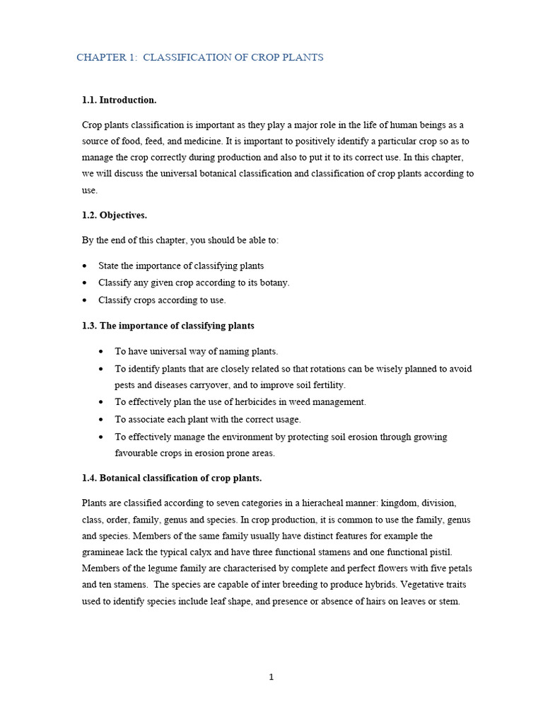 Agronomy Module | PDF