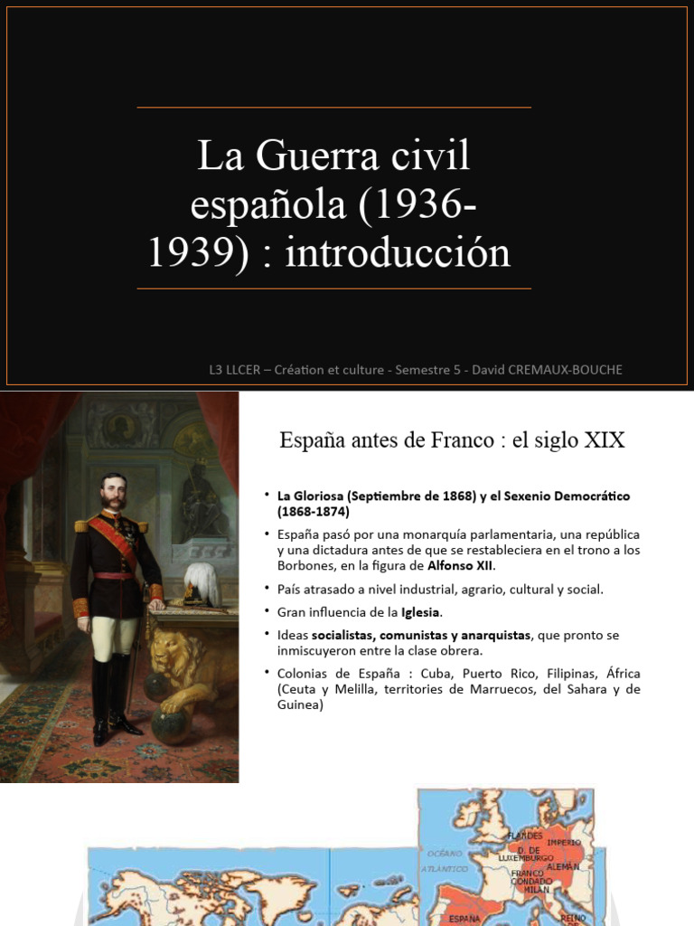 Historia de la Guerra Civil Española | PDF | Francisco franco | España