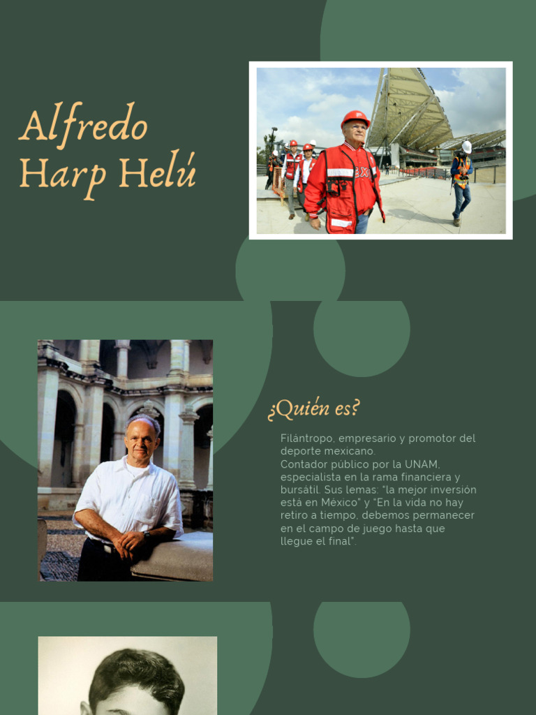 Alfredo Harp Helú: Filántropo y Beisbolista | PDF