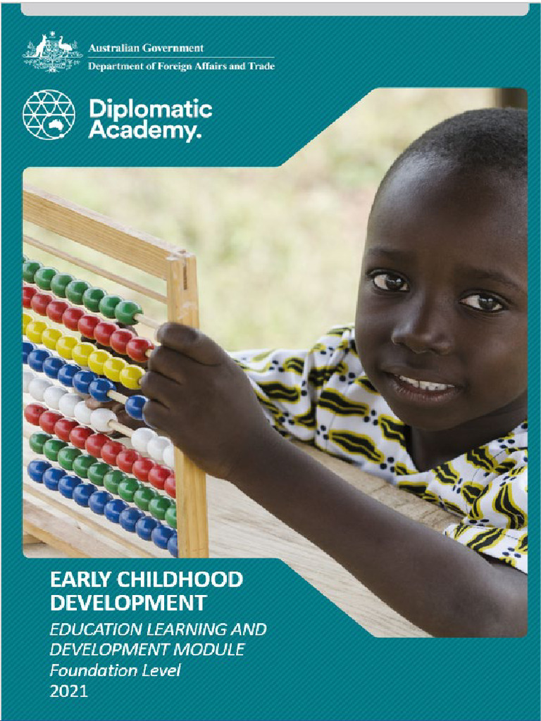 Foundation of Early Childhood Development | PDF | Career & Growth ...