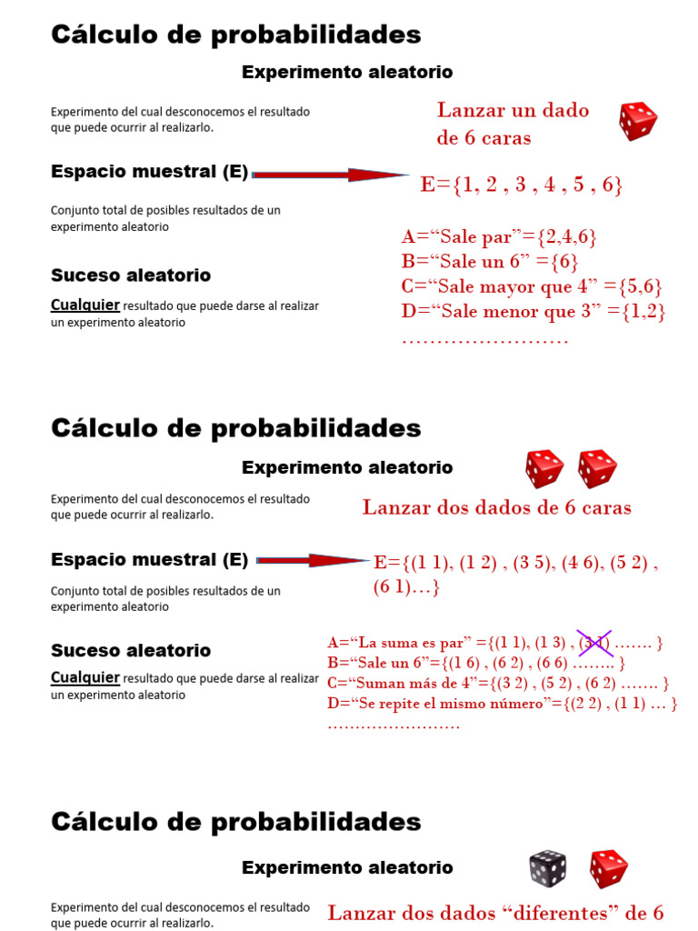 01 Probabilidad | PDF | Probabilidad | Teoría de la medida