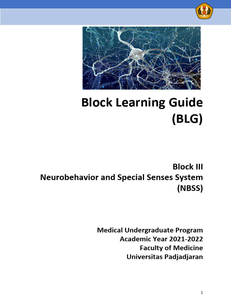 Block Learning Guide - NBSS 2021-2022 | PDF | Self-Improvement