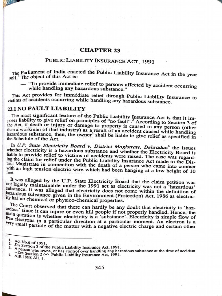 Public Liability Insurance Act | PDF | Legal Liability | Insurance