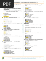 TrackTest B2 English Practice Test | PDF | Scuba Diving | Nature