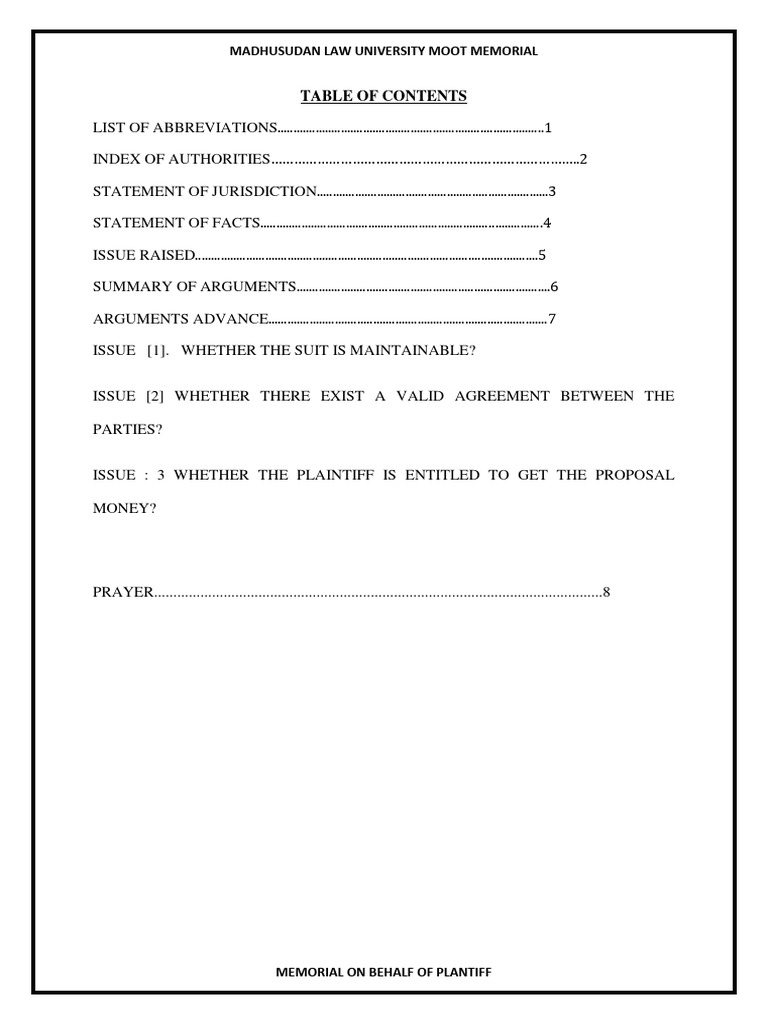 Contract Plantiff PDF | PDF | Offer And Acceptance | Lawsuit