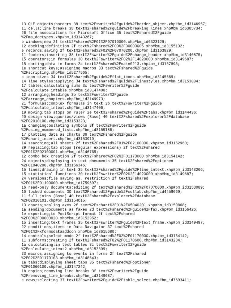 S Writer | PDF | Hyperlink | Spreadsheet