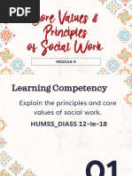 7 Principles of Social Work | PDF | Empathy | Nonverbal Communication