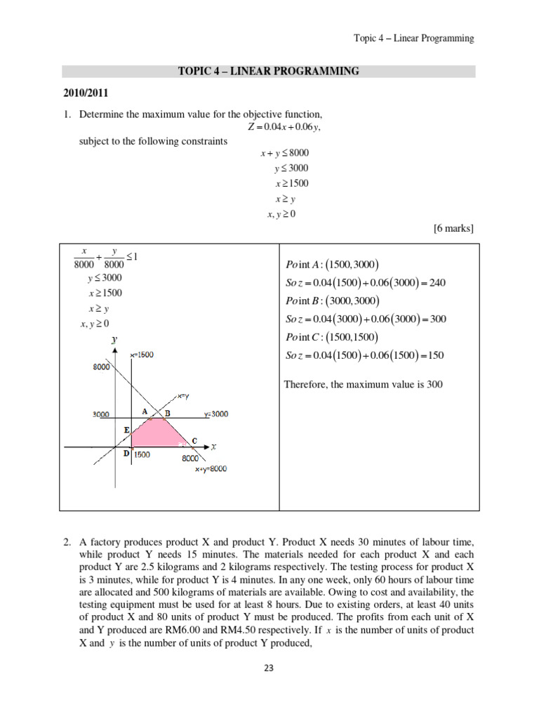 P4 Am015 20222023 Answer | PDF