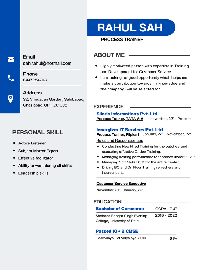 Rahul Resume | PDF