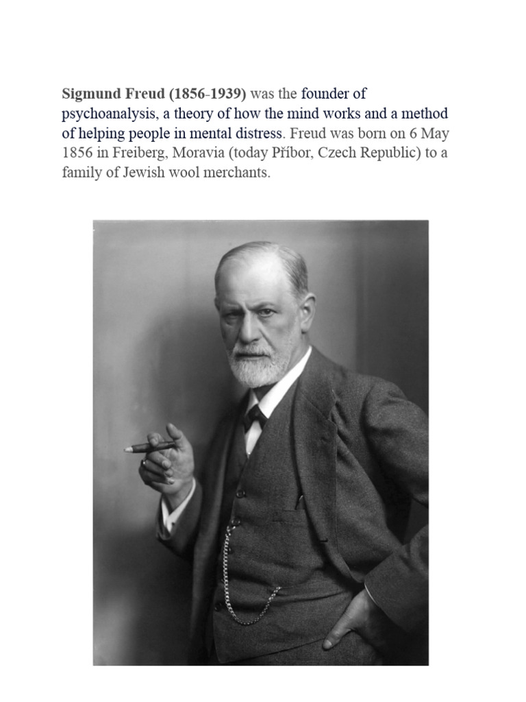 Sigmund Freud | PDF