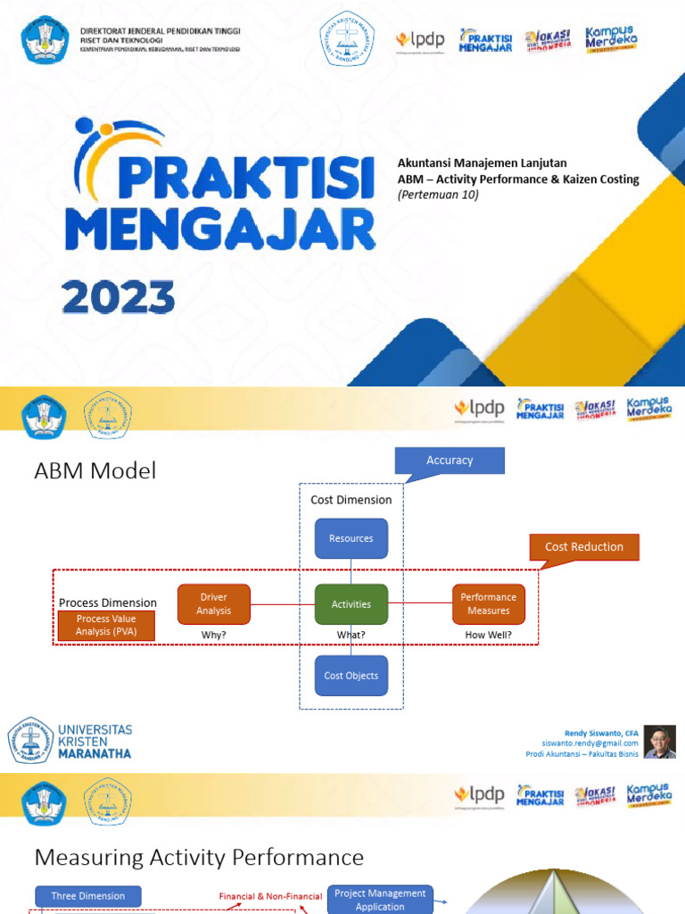 Meet 10 - ABM Activity Performance Kaizen | PDF | Benchmarking | Business Process