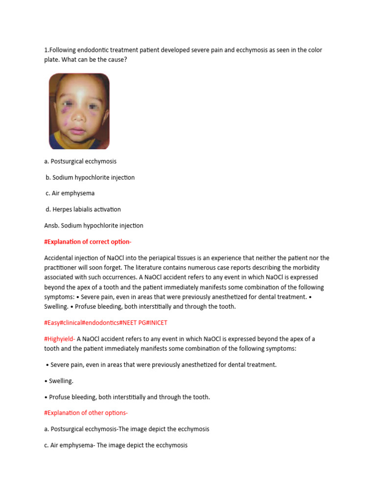 Endo IBD | PDF | Mouth | Dental Anatomy