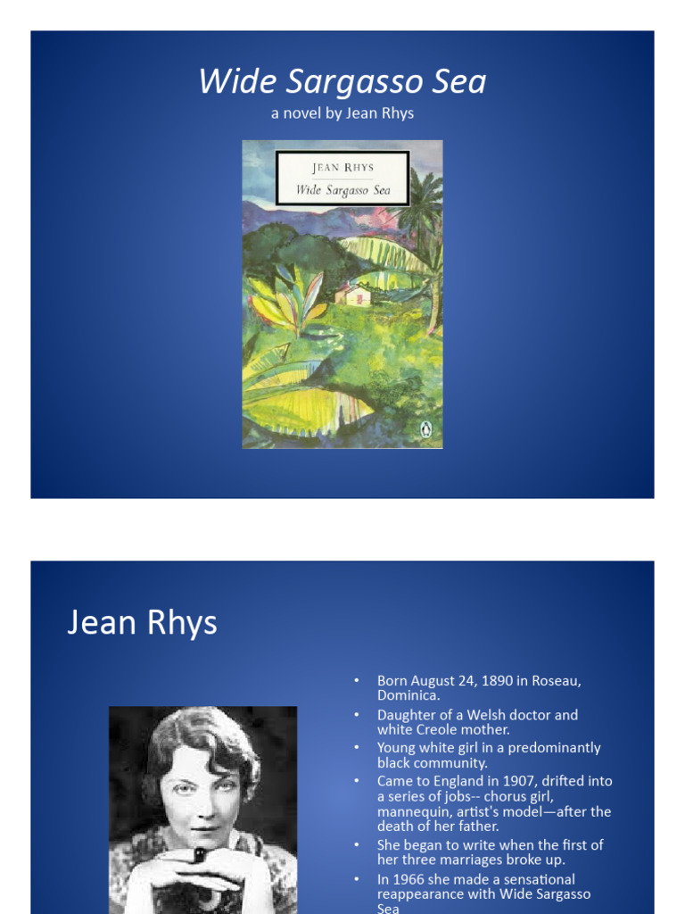 Wide Sargasso Sea | PDF