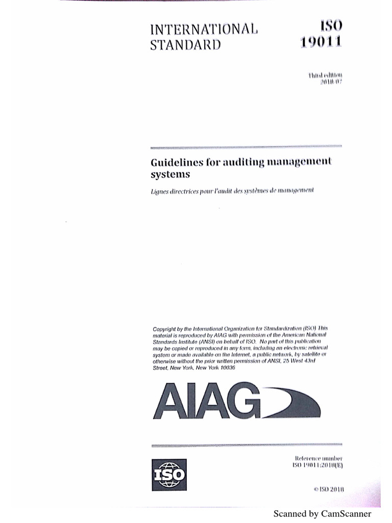 Iso19011 2018 | PDF
