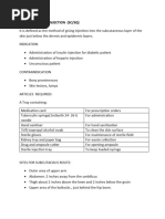 Subcutaneous Butterfly Insertion Guide | PDF | Intravenous Therapy ...