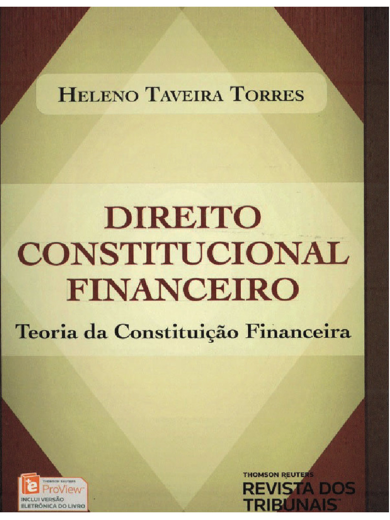 Direito Constitucional Financeiro | PDF