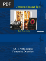 USIT Logging Tool: Cement Evaluation | PDF | Casing (Borehole) | Gases