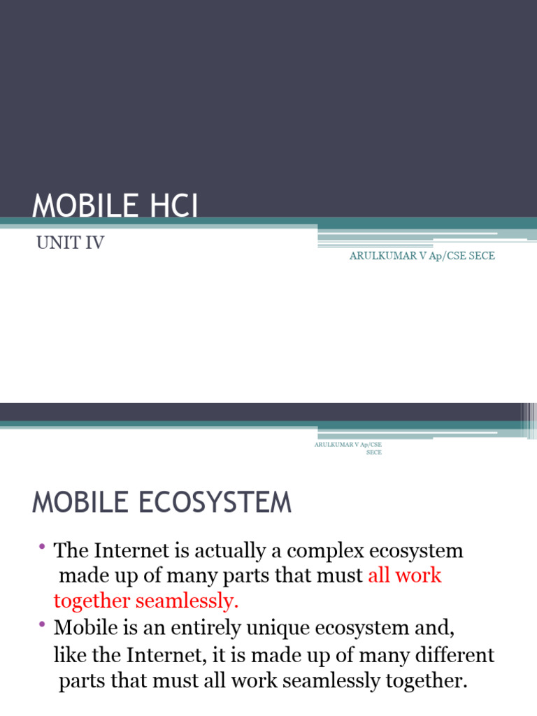 HCI Slideshare | PDF