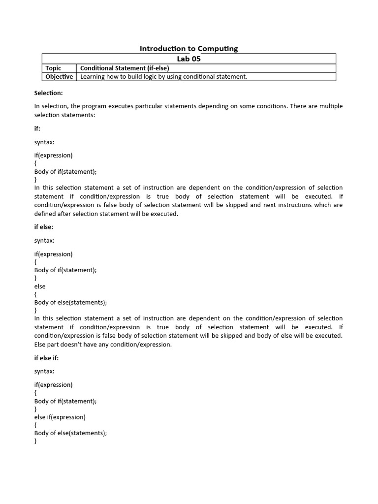 Lab 5 | PDF | Computer Science | Software Engineering