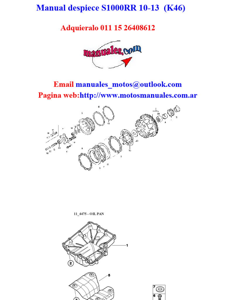 Despiece S1000RR 2011 | PDF