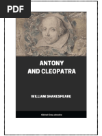 Antony and Cleopatra eBook PDF | PDF | Mark Antony | Cleopatra