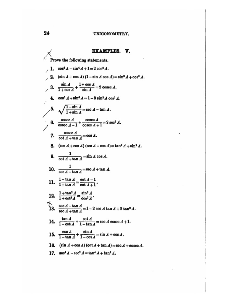 Trig Ratio | PDF