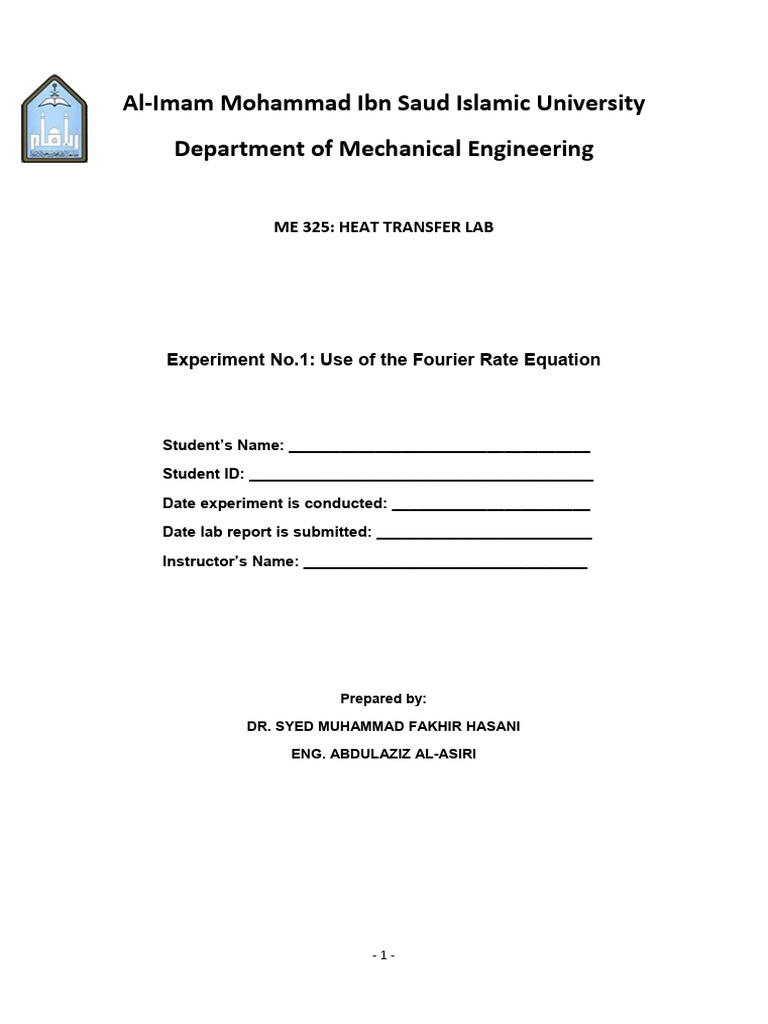 Manual Heat-Transfer Lab | PDF