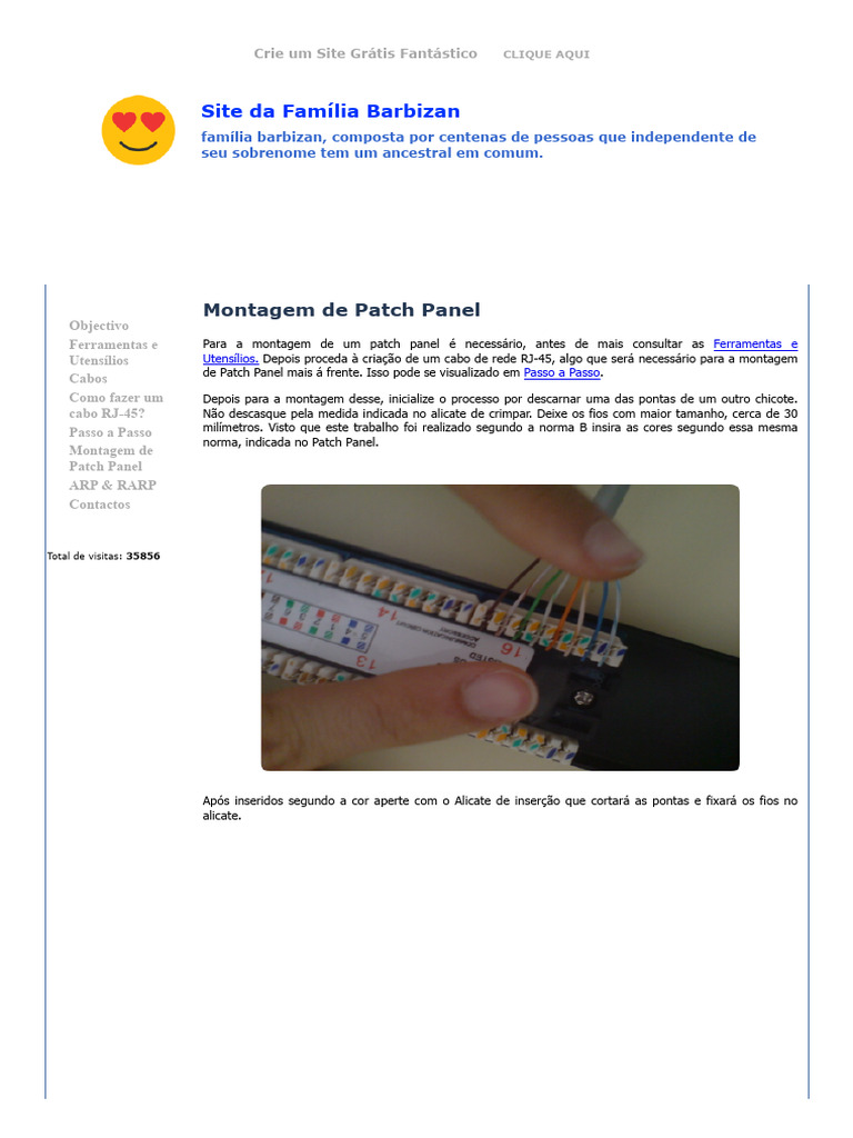 Montagem de Patch Panel | PDF