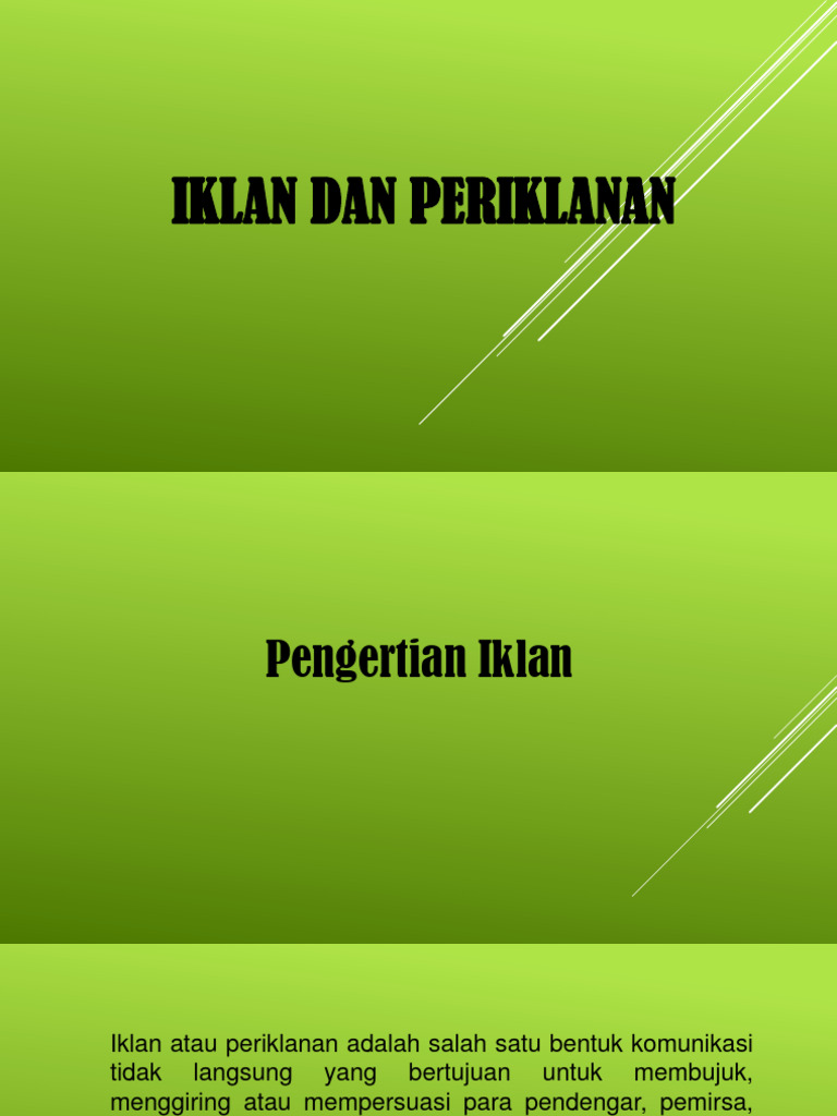 Panduan Dasar Iklan dan Periklanan | PDF | Bisnis