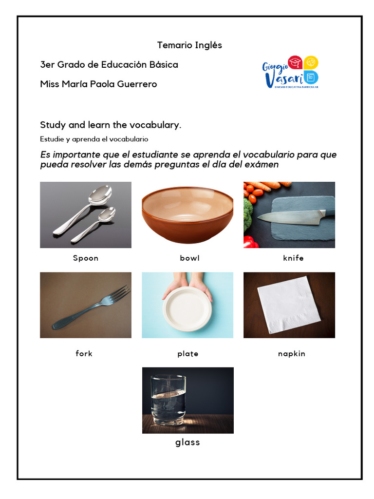 Temario 2do Trimestre 3er Grado | PDF