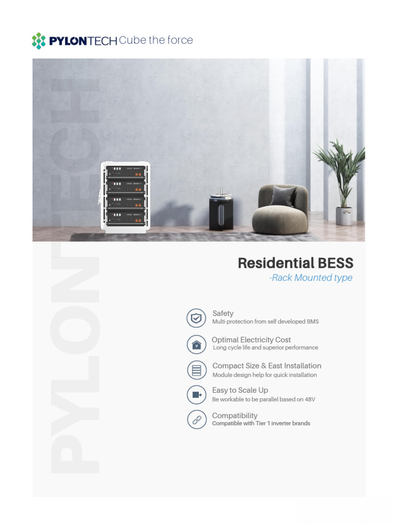 Datasheet Pylontech US Series EN | PDF