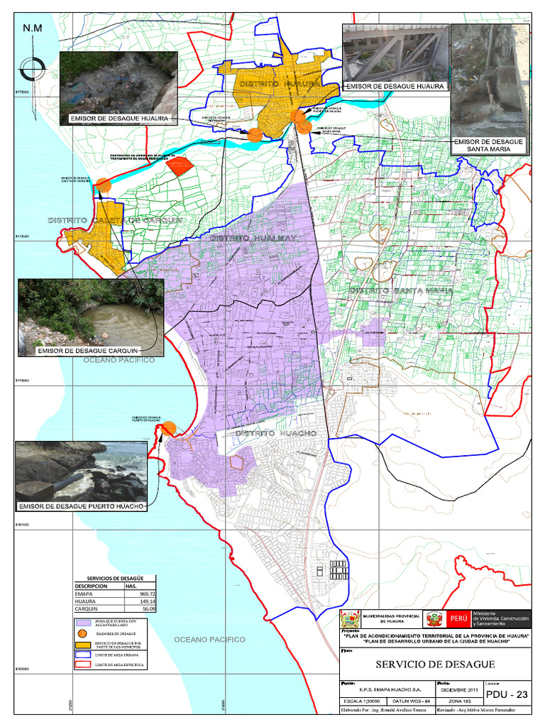23 - Plano - Servicio - Alcantarillado A - 3 (1 | PDF