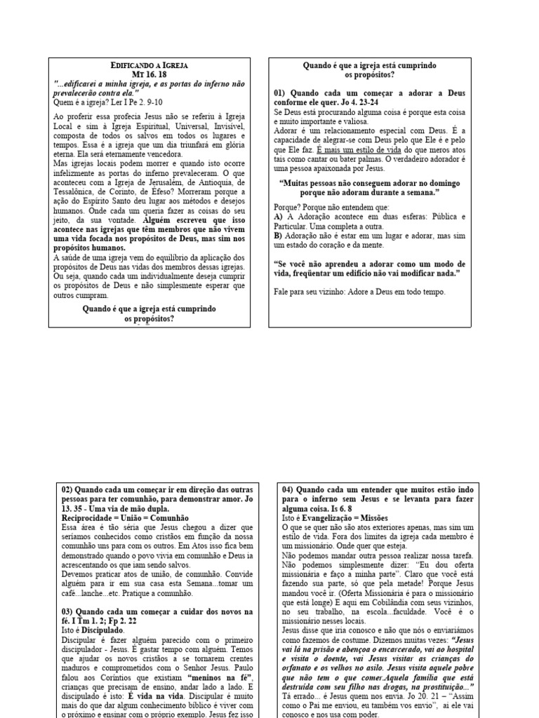 Edificando A Igreja | PDF | Autoajuda