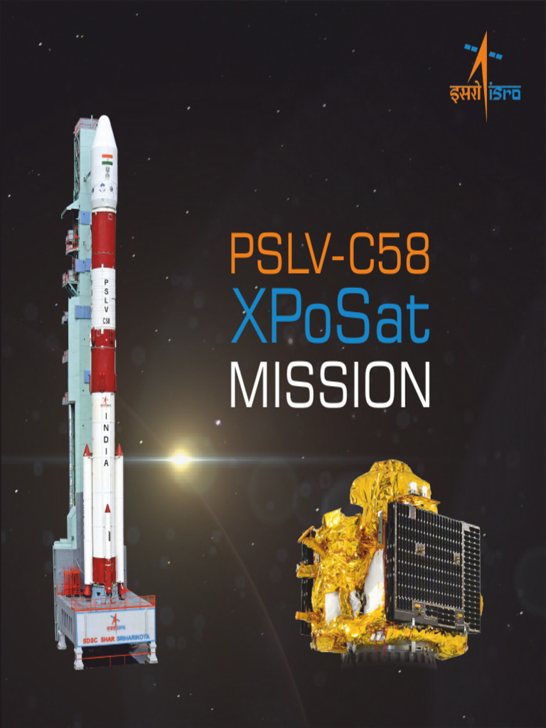 PSLV-C58 Launch of XPoSat Satellite | PDF
