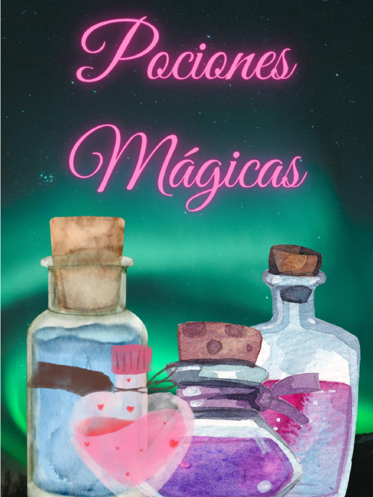 Recetas de Pócimas Mágicas para Niños | PDF | Salud y bienestar