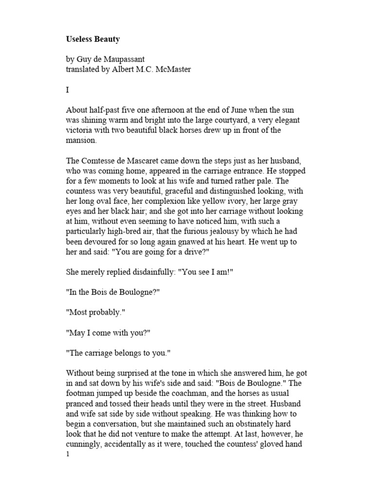 Useless Beauty | PDF
