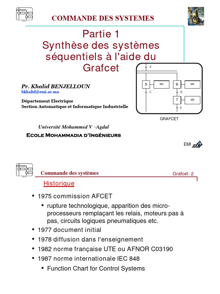 Cours Grafcet | PDF