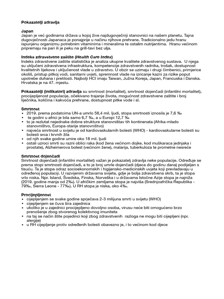Zdravlje | PDF