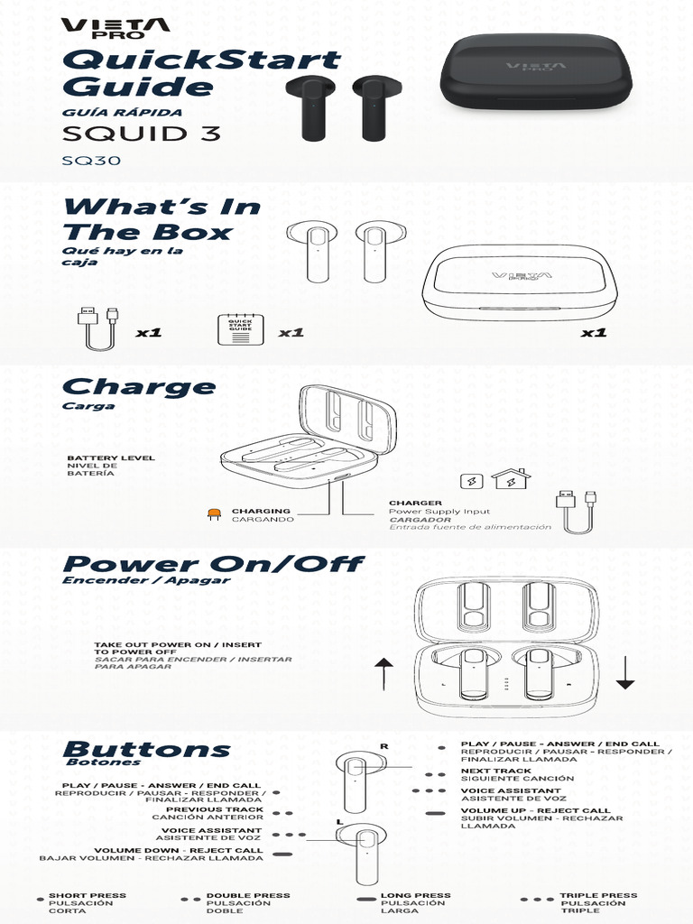 SQ30 Quickstart V3 - VECTOR | PDF