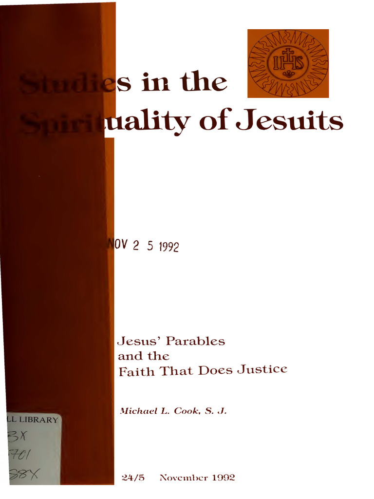 Jesus' Parables and The Faith That Does Justice | PDF | Religious Belief And Doctrine ...