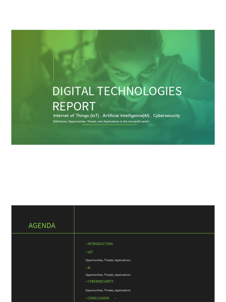 Digital Technologies Presentation | PDF