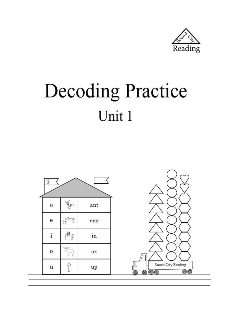 Decoding Practice Unit 1 | Download Free PDF | Consonant | Alphabet