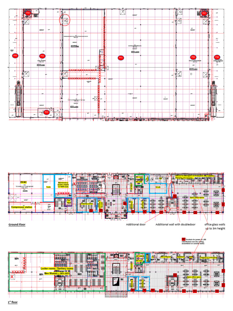 RIH-plant changes-GG 231019 | PDF | Architectural Elements | Building Engineering