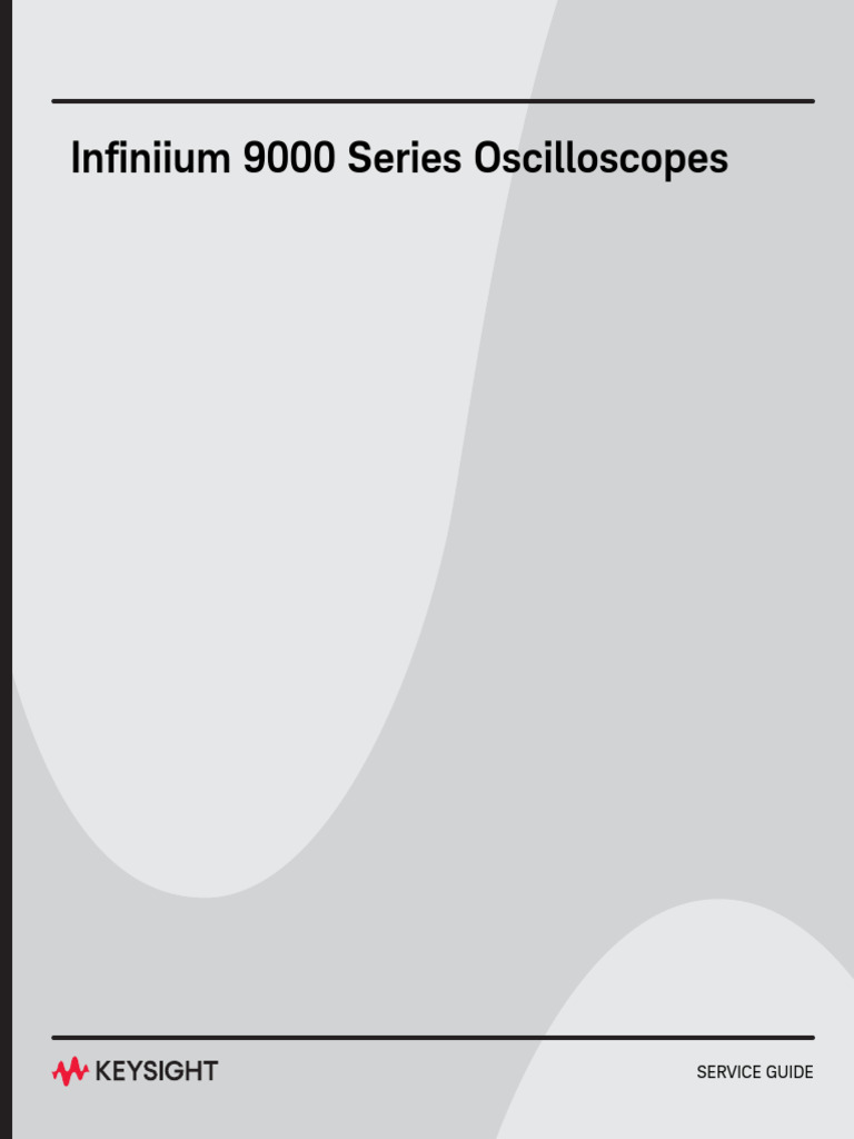 Infiniium 9000 Series | PDF