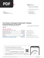 Bank of America Bank Statement - 1 | PDF | Finance & Money Management