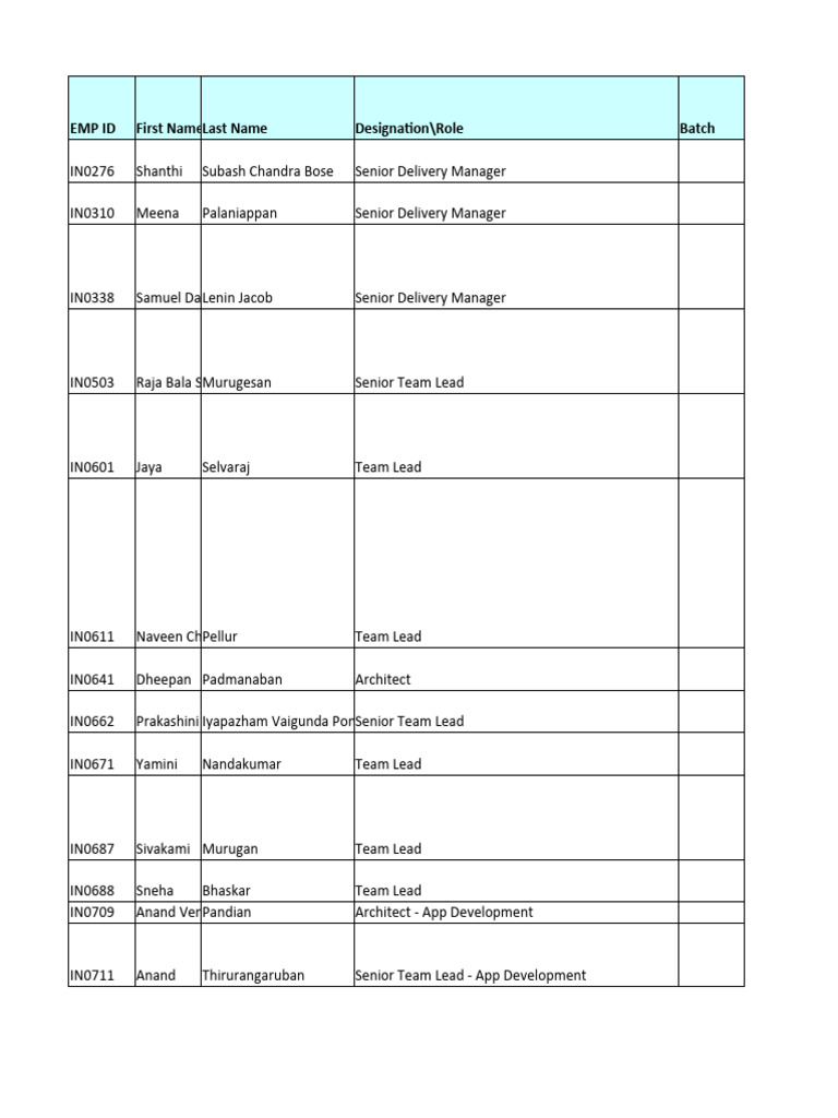 Resource Inventory For Project | PDF